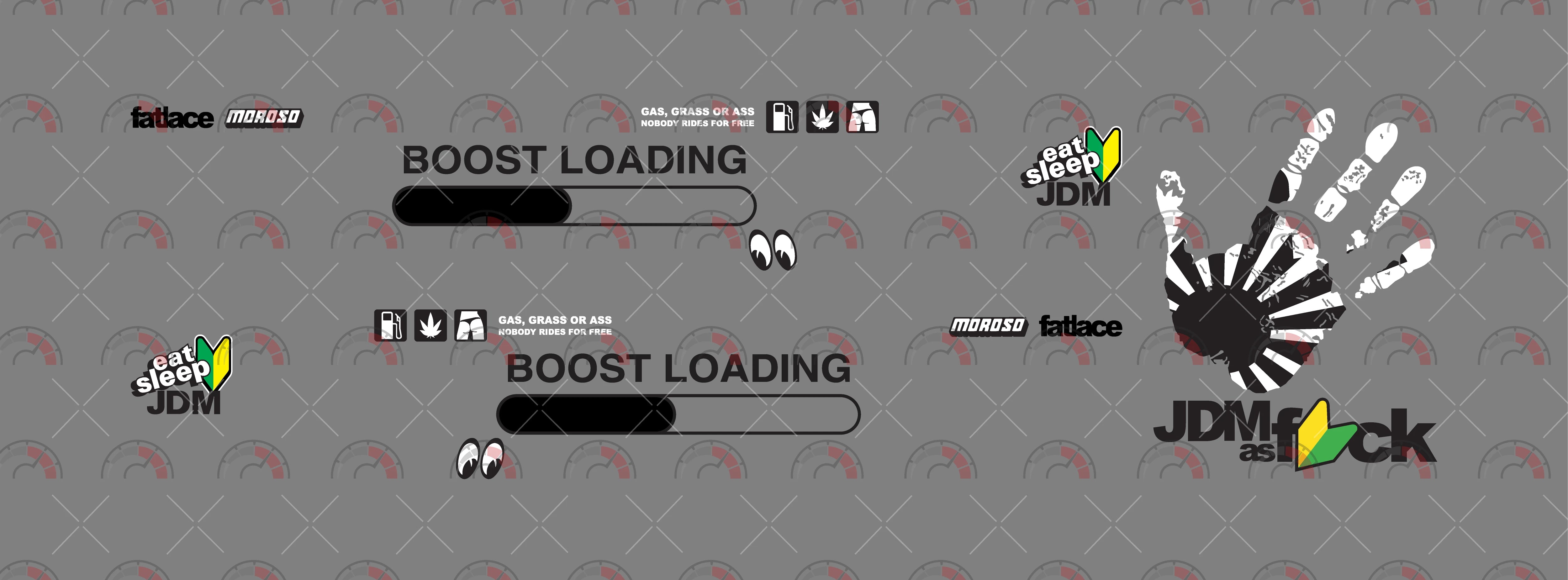 Boost Loading model Car Decals – Diecast Car Sales