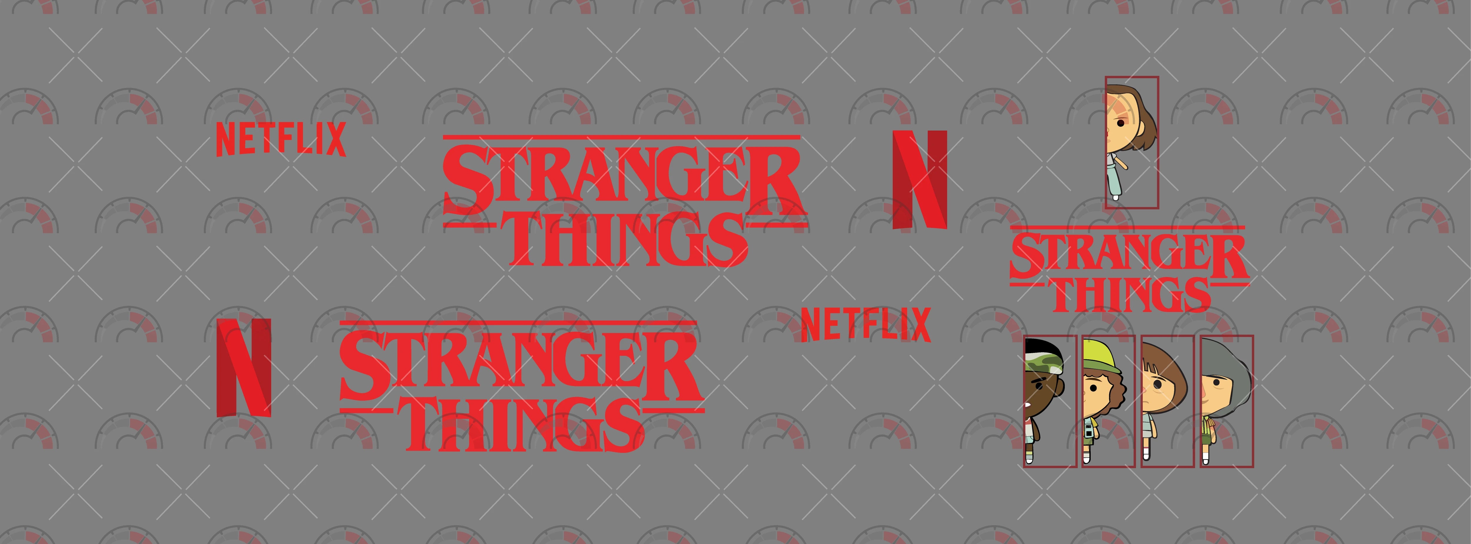 Stranger Things Toy Car Sticker Design – Diecast Car Sales